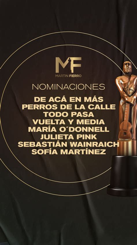 Nominados Urbanaplay A Los Martín Fierro De Radio Urbana Play 1043