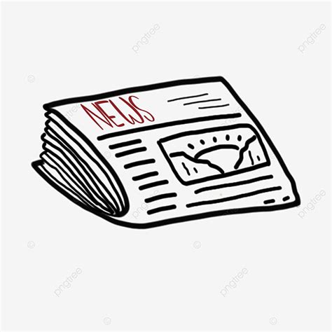 黑白報紙素材PNG 透明背景圖片 向量圖案免费下载 Pngtree