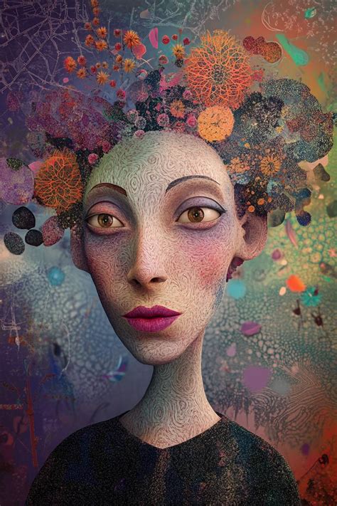 A Whimsical Portrait In Quantum Pop Surrealism Style MusesAI Io