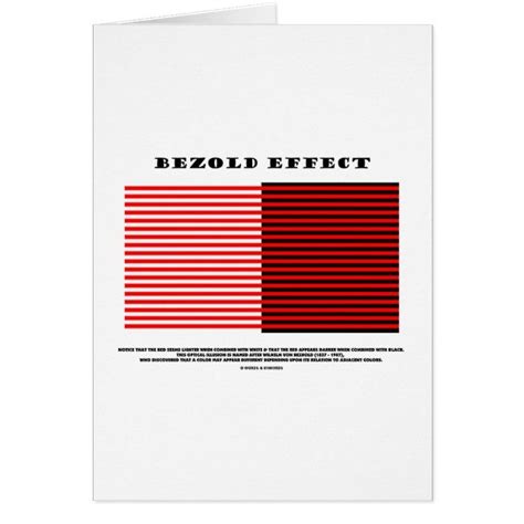 Bezold Effect Optical Illusion Zazzle Optical Illusions Illusions Color Optical Illusions