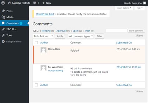 FAQPlus WordPress FAQ Plugin InkThemes