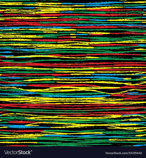 Horizontal Color Stripes Royalty Free Vector Image