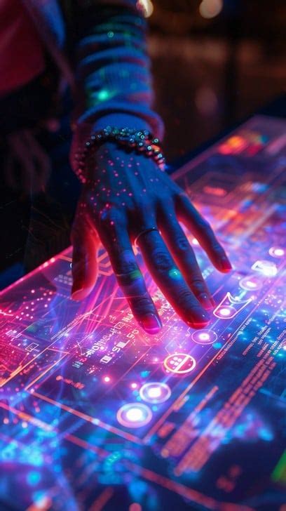 Free Futuristic Touch Interface Image Download At Stockcake