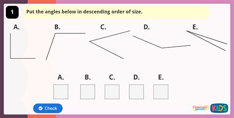 Year 4 Compare And Order Angles Lesson Classroom Secrets Classroom