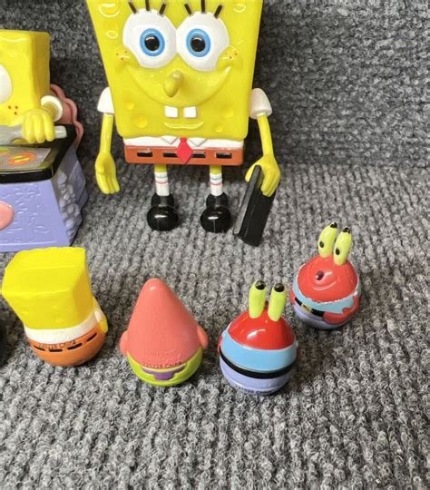 Spongebob Weeble Wobbles 1 25” Frankford Candy Viacom Lot Of 9