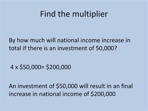 PPT The Multiplier Effect PowerPoint Presentation Free Download ID