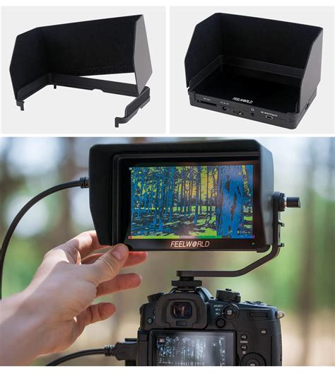 Feelworld F6 Plus 5 5 Inch 3d Lut Touch Screen Dslr Camera Field