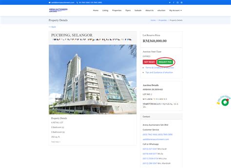 How To Request Pos Arena Auctioneers Sdn Bhd
