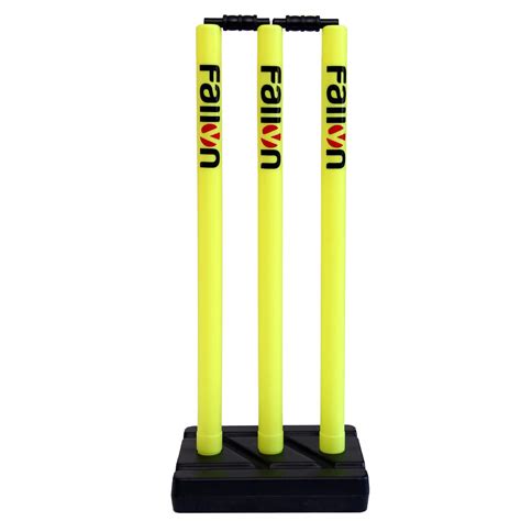 Buy Fallyn Cricket Plastic Stump Wicket Set Neon Online At Low Prices