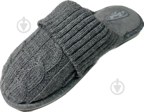 ᐉ Капці домашні Gemelli СВЕТРИК р 37 сірий • Краща ціна в Києві Україні • Купити в Епіцентр