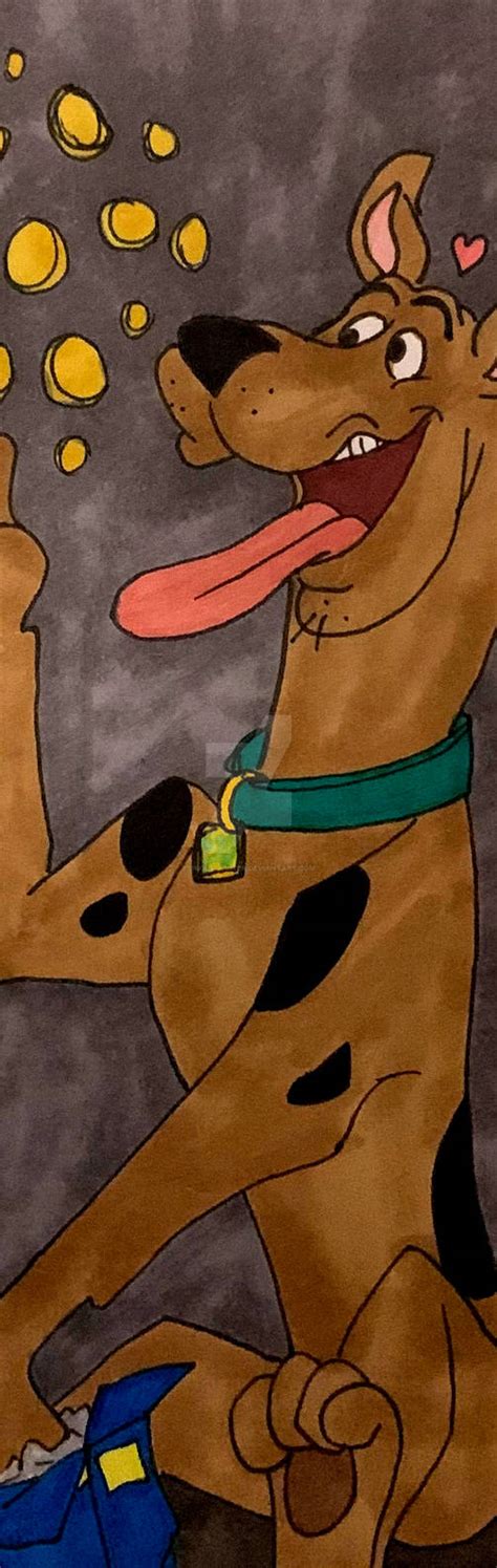 Eating Scooby Snacks Bookmark By Inkartwriter On Deviantart