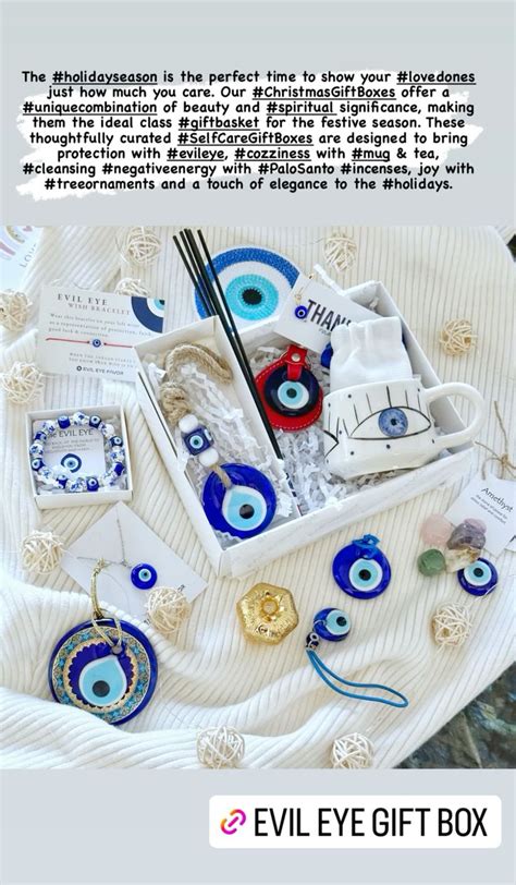 Christmas T Box Evil Eye Greek Evil Eye Bead Jewelry T Basket