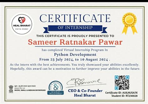 Sameer Pawar On Linkedin 🎉 Excited To Share That Ive Successfully