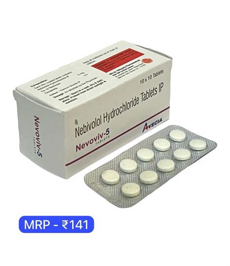 Nebivolol Hydrochloride 5mg At ₹ 1410 Box नेबीवोलोल टेबलेट In New Delhi Id 2853609173697