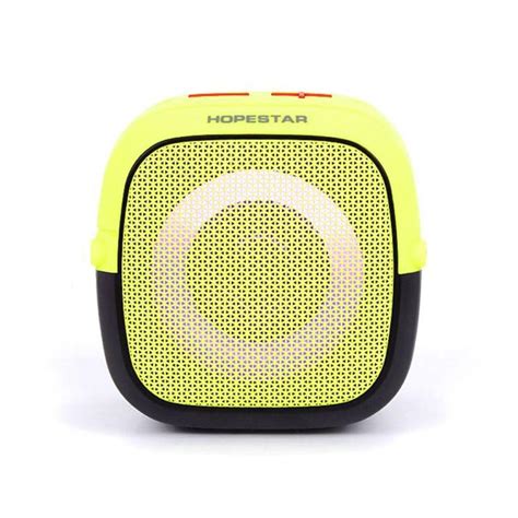 Parlante Inalámbrico Hopestar Party One Mini Bluetooth - Amarillo - Oechsle