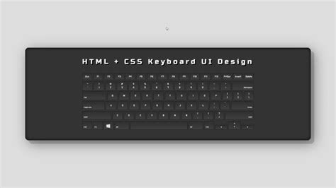 디자이너경준아빠의 웹퍼블리싱 Css Keyboard Ui Design~ 네이버 블로그