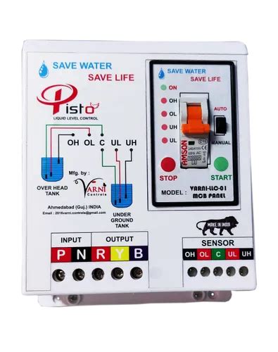 Fully Automatic Water Level Controller Single Phase Liquid Level