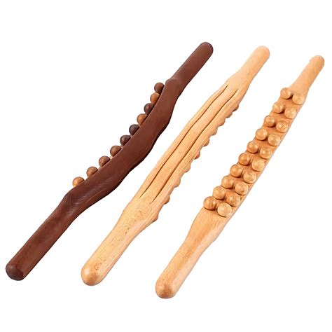 Wooden Massage Stick