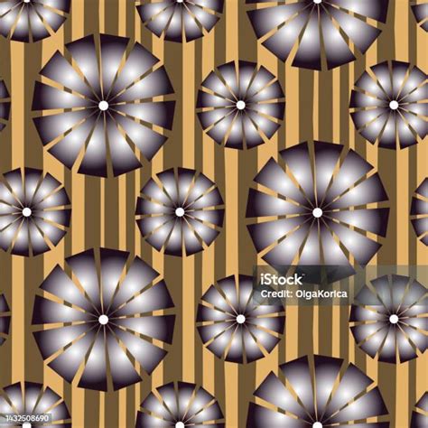 질감 꽃 이음새가 없는 무늬 카모마일 데이지 꽃 꽃 섬유용 여름 배경 0명에 대한 스톡 벡터 아트 및 기타 이미지 0명 갈색 거베라데이지 Istock