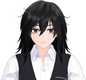 BosaHair Issue 88 UuuNyaa Blender Mmd Assets GitHub