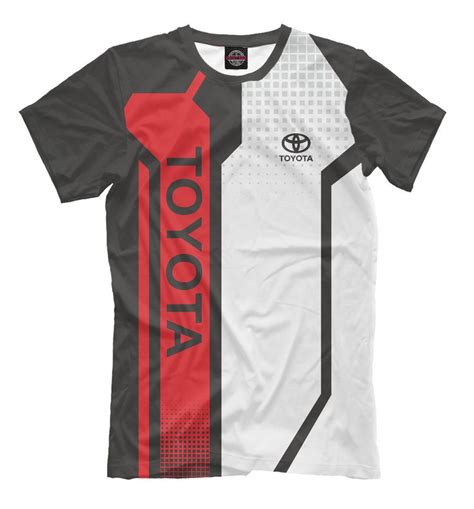 Футболка с принтом «Toyota driver team»