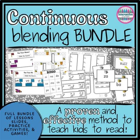 Continuous Successive Blending Bundle Decoding Phonics Activities Align Wufli
