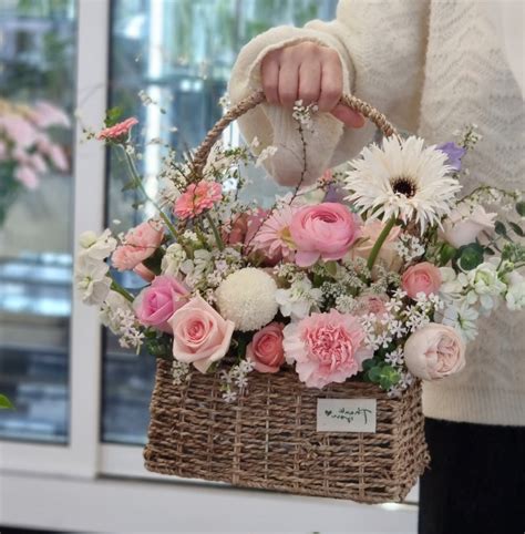 선물하기 좋은 꽃바구니l 아산꽃집 배방꽃집 탕정꽃집 장재리꽃집 천안꽃집 네이버 블로그