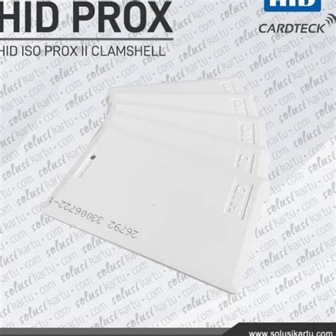 Jual Trxm3M7y PROMO KARTU RFID HID ISO PROX II Clamshell Card HID 1386 Access Control Card