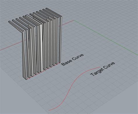 How To Arrange Object Along The New Curve Using Existing Curve Rhino Mcneel Forum