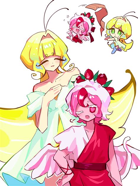 Sugarfly Cookie And Pavlova Cookie Cookie Run And 1 More Drawn By On2