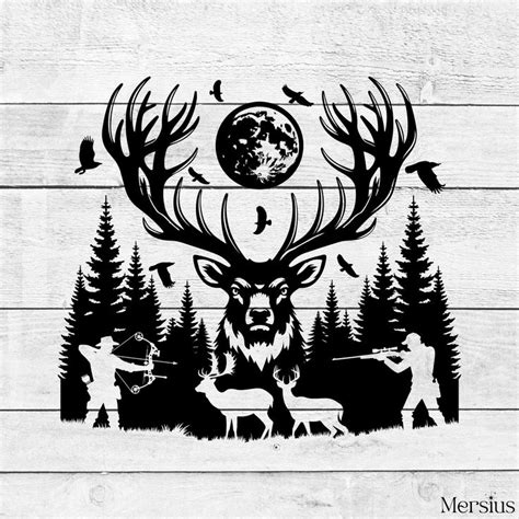 Hunting Svg Png Deer Hunting Svg Hunting Dad Svg Outdoor Hunting Svg