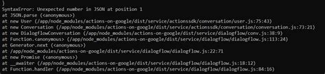 Dialogflow Intenthandler Not Found For Intent Issue Actions