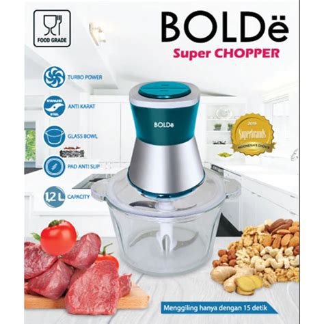 Jual Bolde Super Chopper 12 Liter Food Chopper Stainless Penggiling
