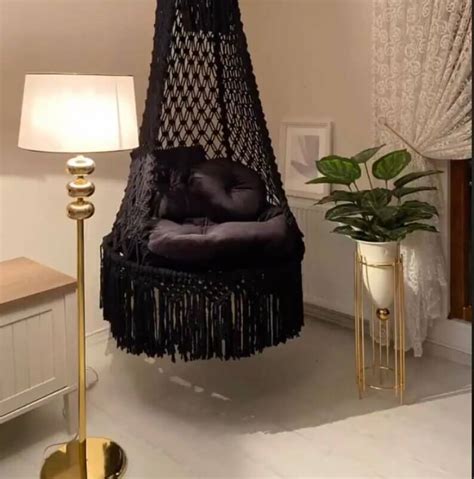 Handmade Macrame Swing The Colours