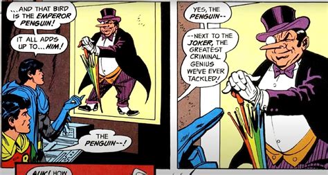 The Penguin Batman Original Comic