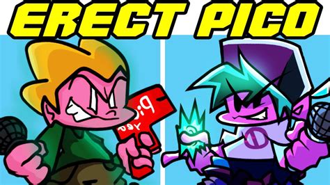 Friday Night Funkin Vs Erect Pico High Effort Fnf Mod Youtube