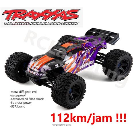 Jual TRAXXAS E Revo VXL 2 0 RTR 4WD Electric 6S Monster Truck Shopee Indonesia