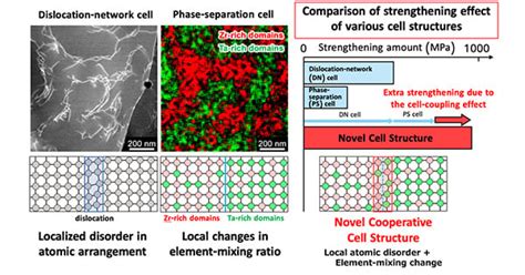 Discovery Of A Novel Cellular Structure That Enhances The Strength Of High Entropy Alloys New