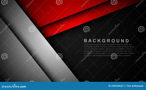 Overlapping Dimensional Background For Modern Website Text And Message