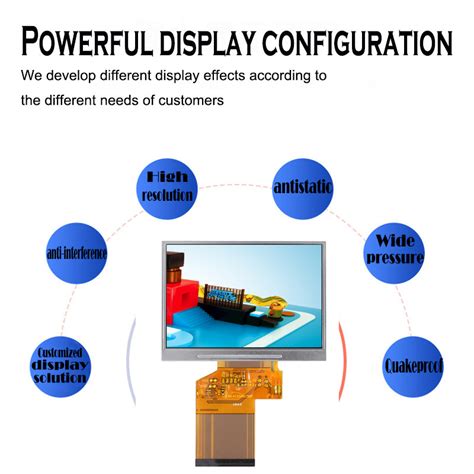 Inch TFT LCD Flat Display Module Electronic Instrument Panel Color Screen LCD