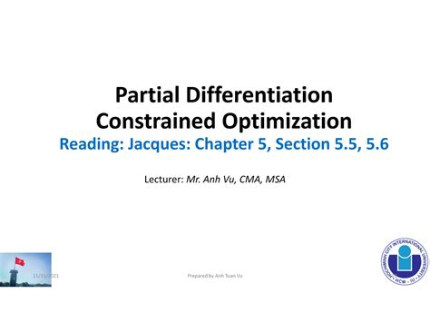 Lecture 08 Partial Differentiation P2 Copy Partial