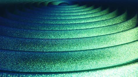 Abstract Illuminated Oil Blob Shape Morphing And Gradient Mirrored Black Glitter Sparkling