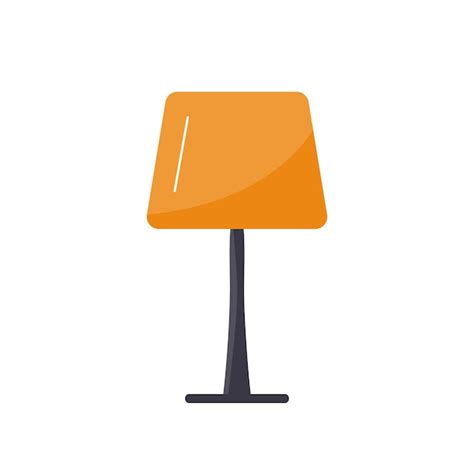 Premium Vector Table Lamp Vector Flat Table Lamp Vector