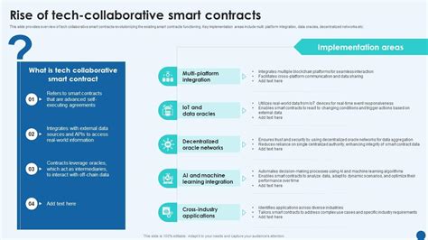 Revolutionizing Supply Chain Rise Of Tech Collaborative Smart Contracts Bct Ss Ppt Sample