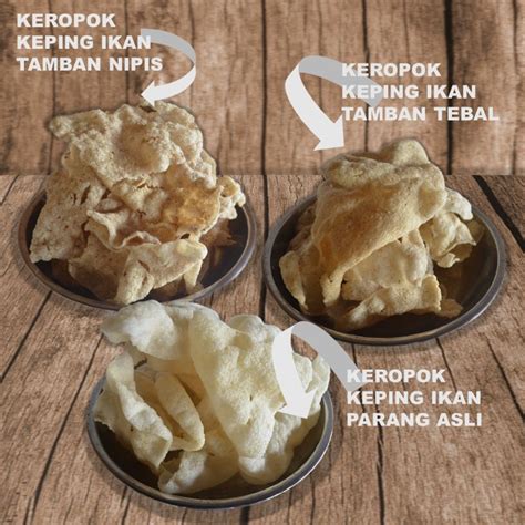 Keropok Keping Terengganu Tebal And Nipis Shopee Malaysia
