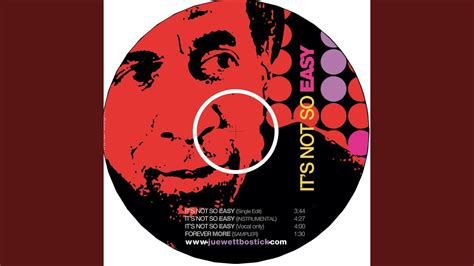 Its Not So Easy Cd Mix Youtube Music