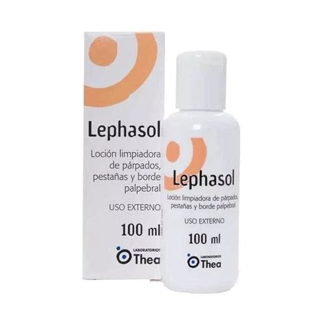 Lephasol Sterile Solution 100g Eyelids Eyelashes Hygiene