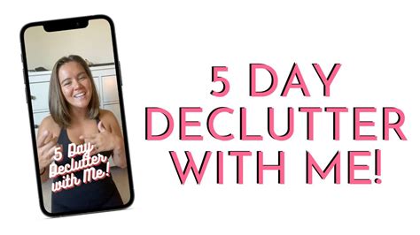 5 Day Declutter Coaching Challenge