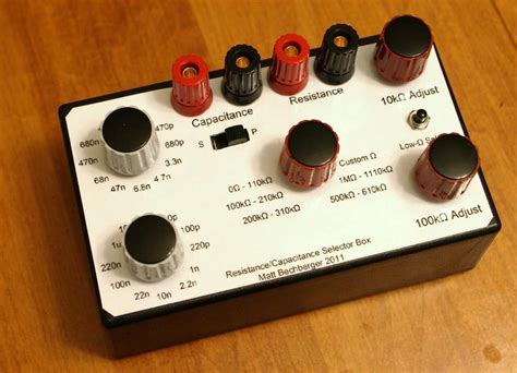 Build A Resistor Capacitor Selection Box Artofit