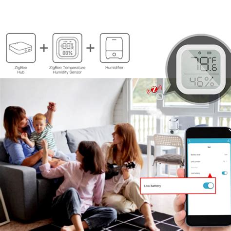 Moes Zigbee Temperature Humidity Sensor Concept Kart